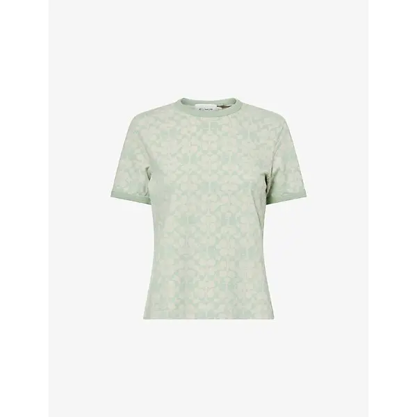 COACH X Brain Dead Signature Ringer Cotton-jersey T-shirt