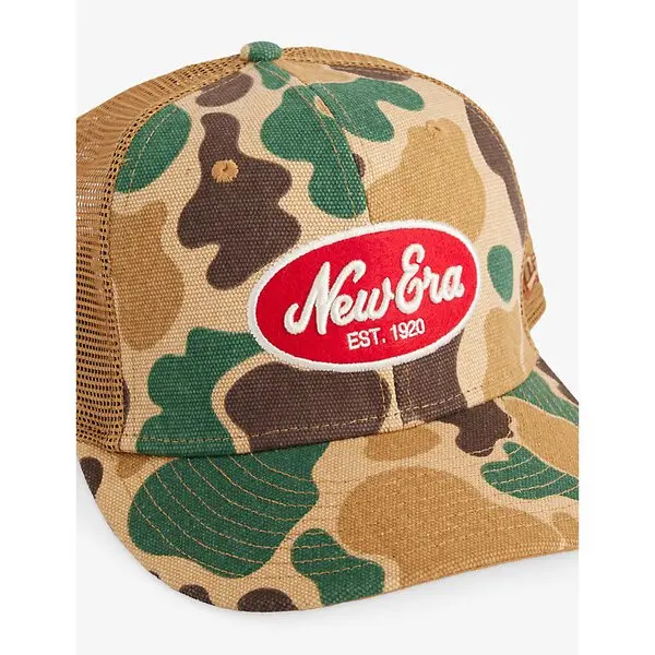New Era Camouflage Trucker Cap