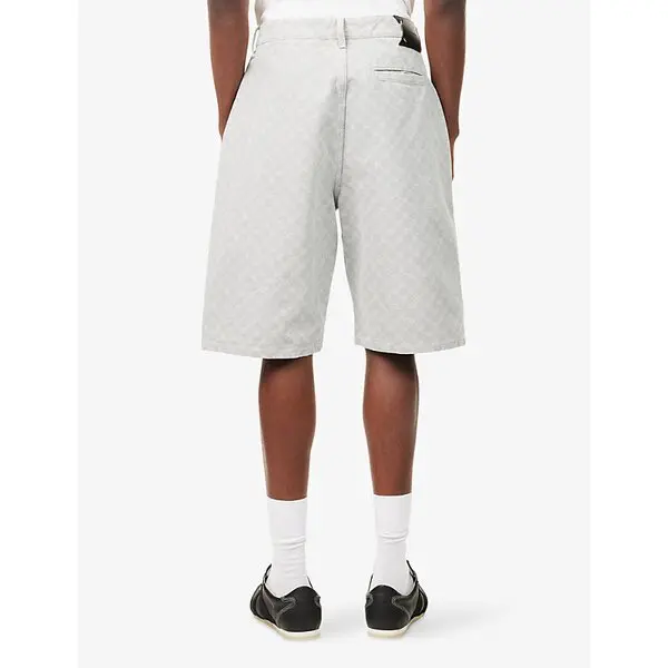 DAILY PAPER Monogram Cotton Shorts