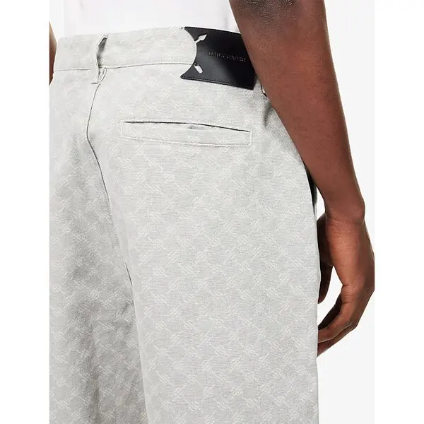 DAILY PAPER Monogram Cotton Shorts