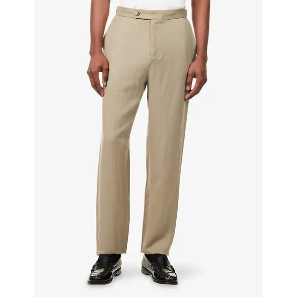 RAITH Sergio Woven Trousers - Khaki