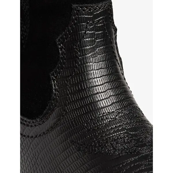 Zadig&Voltaire Tex Leather Western Boots