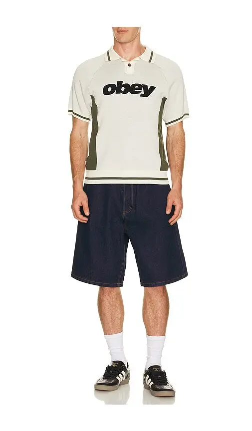 Obey Bigwig Baggy Denim Shorts