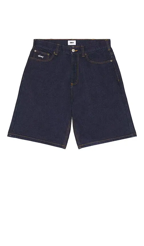 Obey Bigwig Baggy Denim Shorts