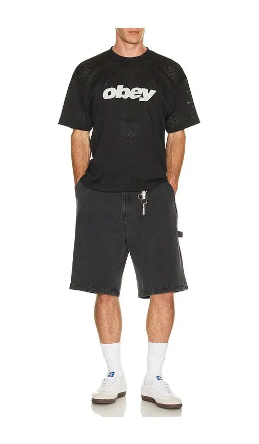 Obey Mesh Practice Jersey - Black
