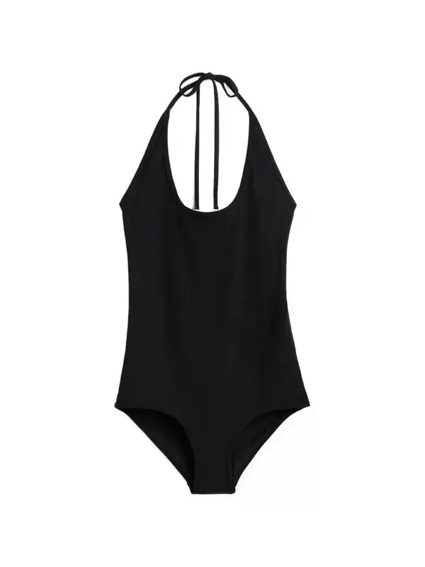 TOTEME Halterneck Swimsuit - Black