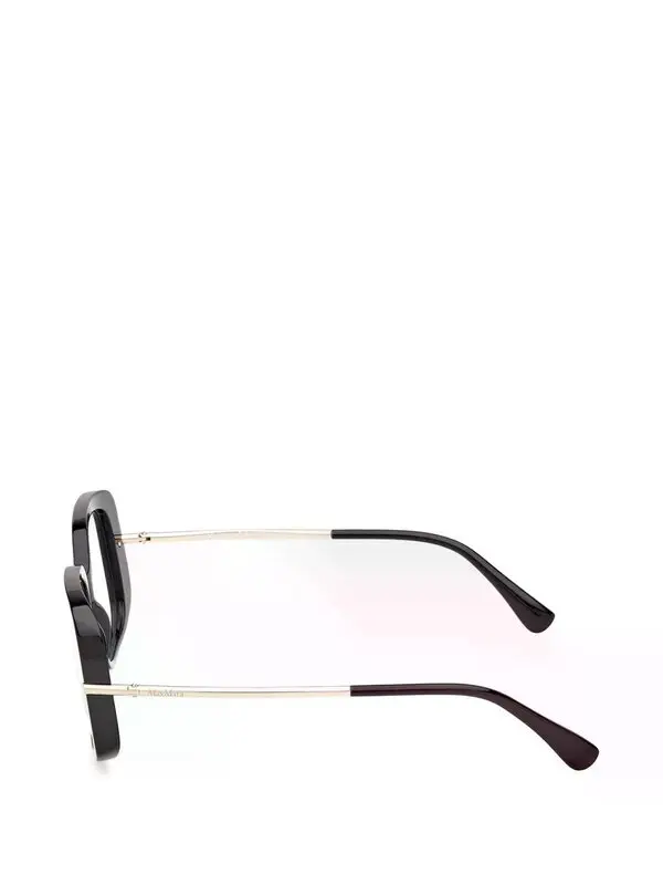 Max Mara Square Frame Eyeglasses - Black