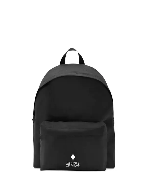 COUNTY OF MILAN Logo Print Backpack - Black
