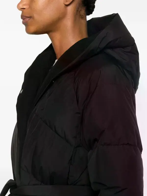 MOORER Padded Hooded Coat