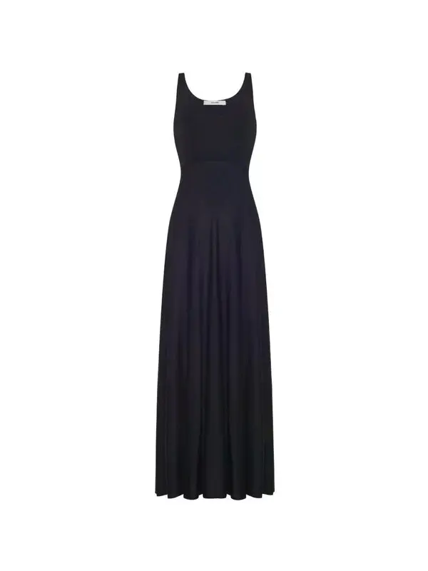 Adam Lippes Linda Maxi Dress - Black