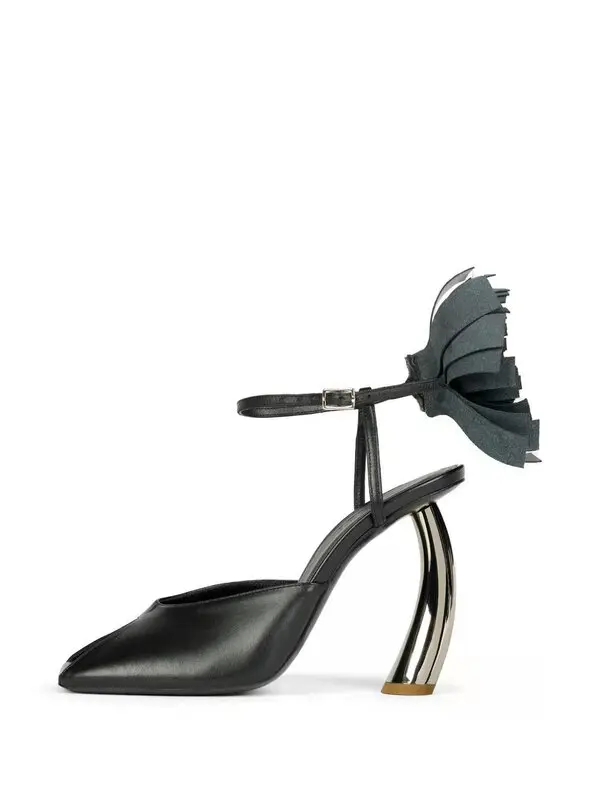 A.W.A.K.E. Mode Justine Sandals With Pom-pom Detailing