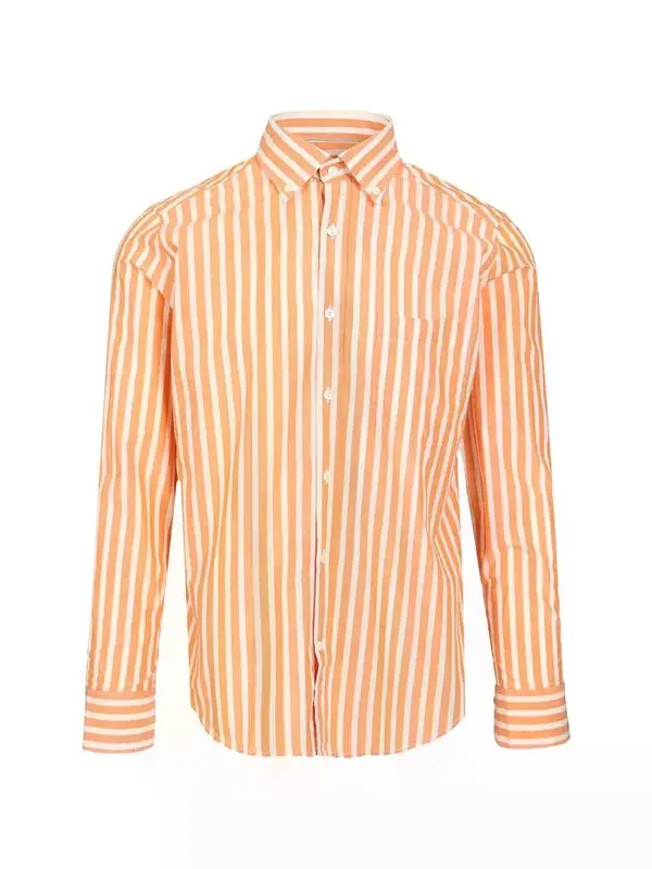AL DUCA D’AOSTA 1902 Vertical-stripe Button-down Shirt