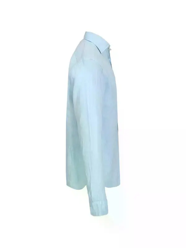 Al Duca D'aosta Linen Shirt - Blue