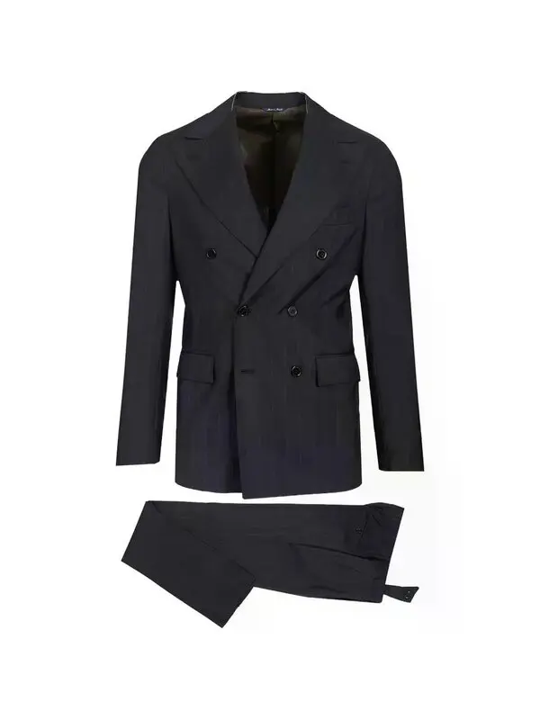 AL DUCA D’AOSTA 1902 Pinstripe Double-breasted Suit