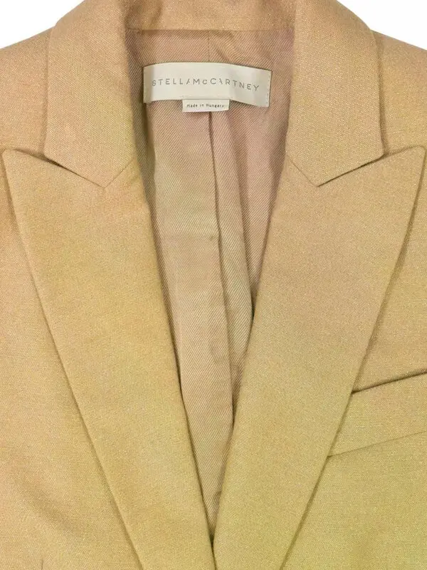 Stella McCartney Glittered Single-breasted Blazer