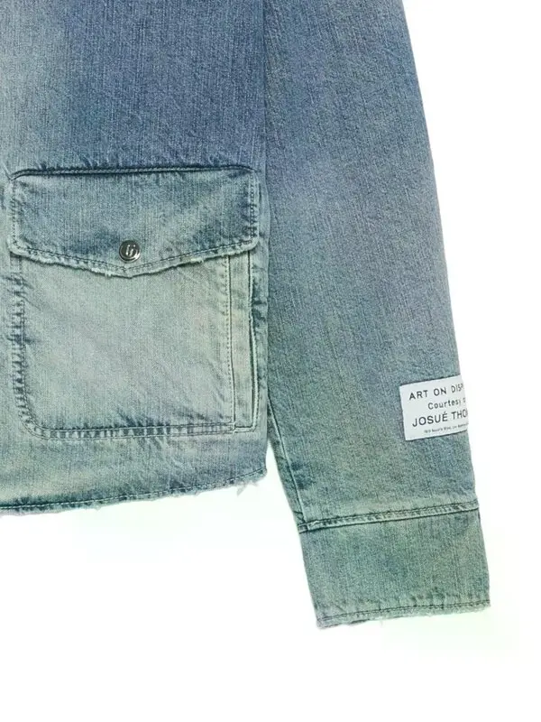 GALLERY DEPT. Faded Effect Denim Jacket