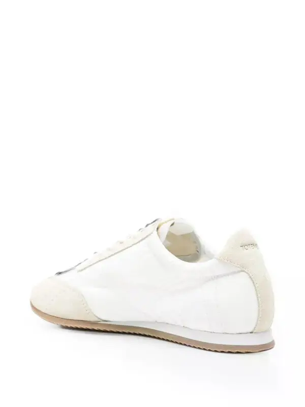 TOTEME Panelled Lace-up Sneakers - Neutrals