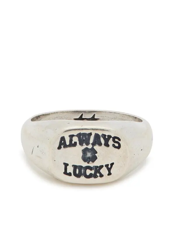 TWOJEYS Sterling -plated Signet Ring - Silver