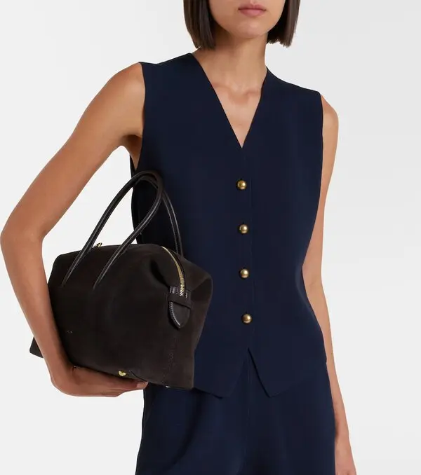 Max Mara Crepe Vest With Buttoned Front