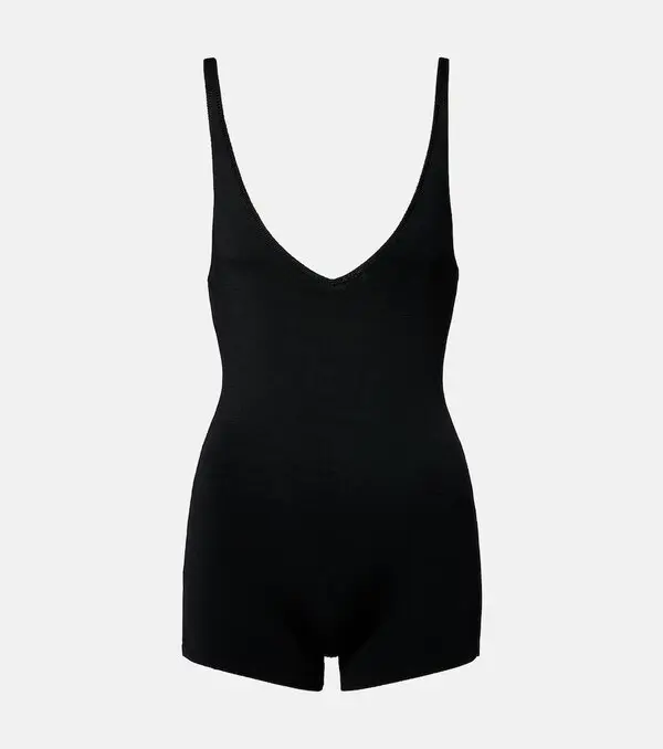 VIX PAULA HERMANNY X Rosie Huntington-whiteley Romper - Black