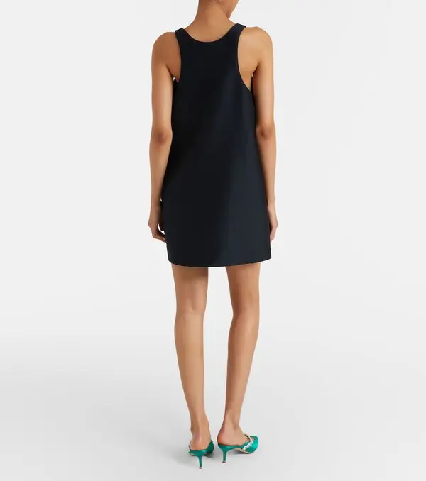 Balenciaga Wool And Silk Mini Dress