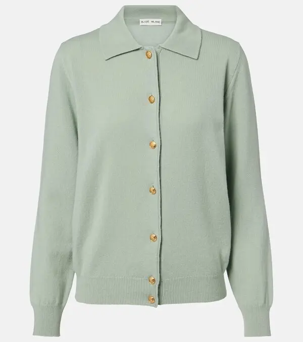 BLAZÉ MILANO Highland Wool And Cashmere Cardigan
