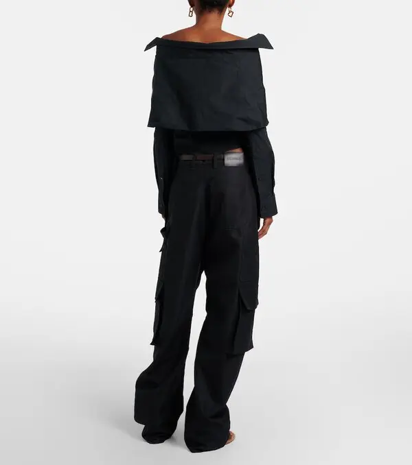 Balenciaga Wool Cargo Pants