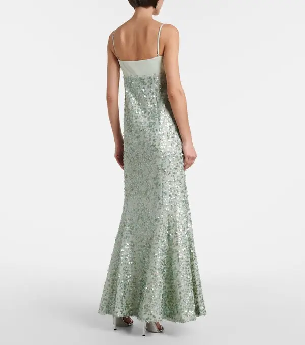 Simkhai Zarena Sequined Gown