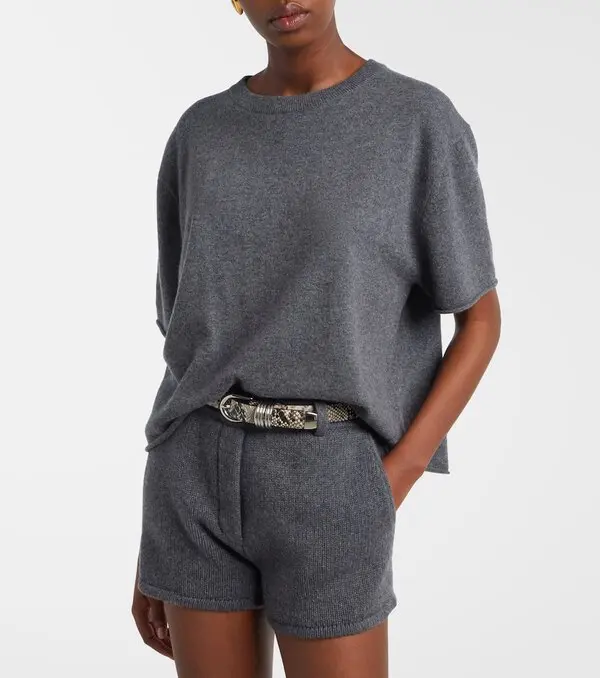 LISA YANG Cila Cashmere Sweater - Grey