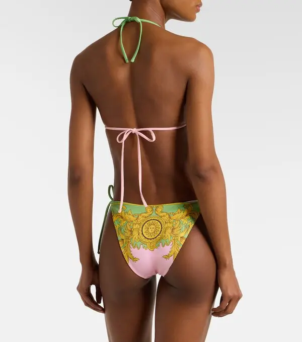 Versace Printed Bikini Bottoms - Multicoloured