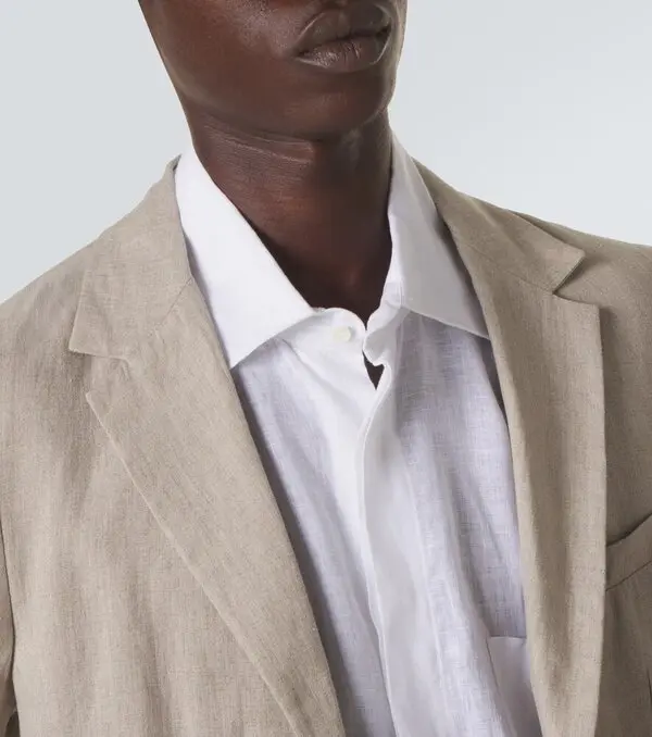 Sunspel Linen Blazer