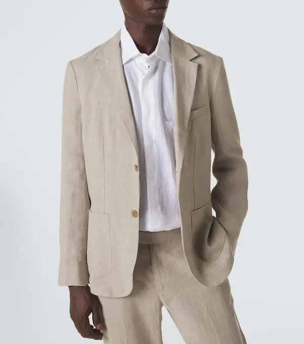 Sunspel Linen Blazer