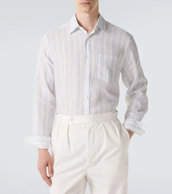 Dunhill Striped Linen Shirt