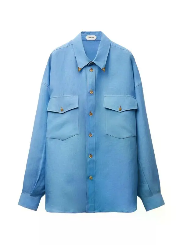Versace Linen Relaxed Shirt