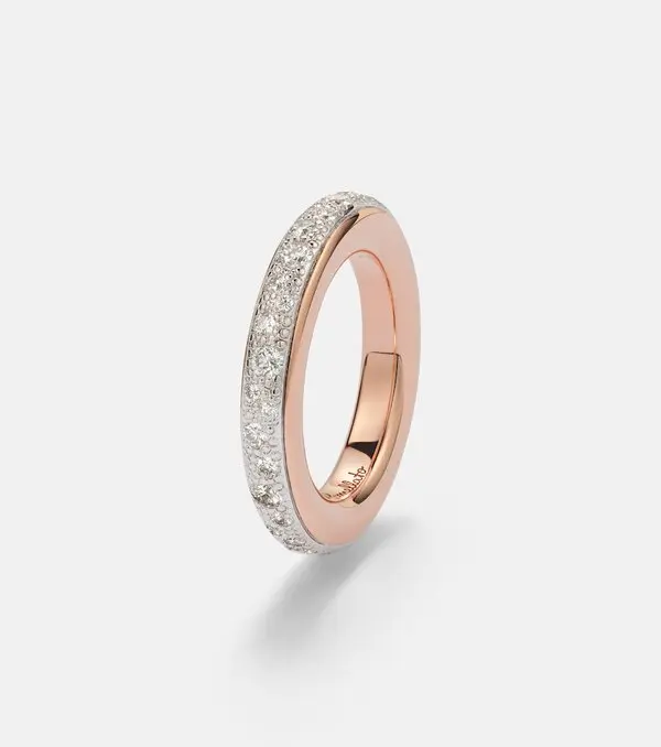 Pomellato Iconica 18kt Rose Gold And Diamond Ring