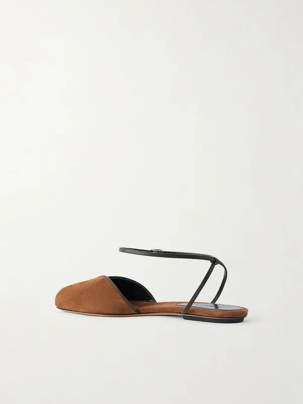 Le Monde Beryl Valetta Suede Slingback Sandals
