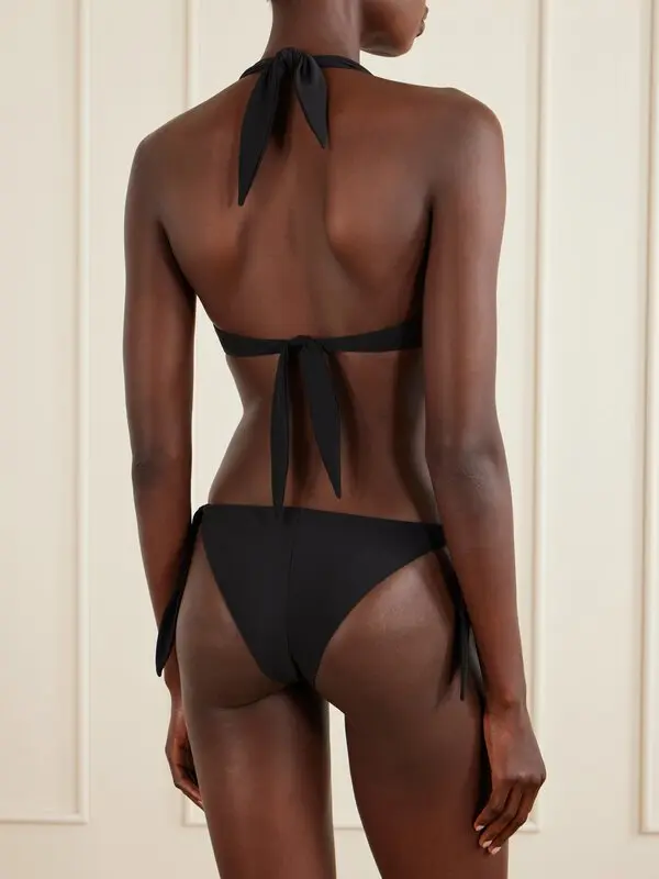 Brunello Cucinelli Self-tie Bikini Briefs - Black