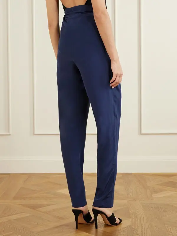 Sharon Wauchob The Vardar Silk-blend Trousers