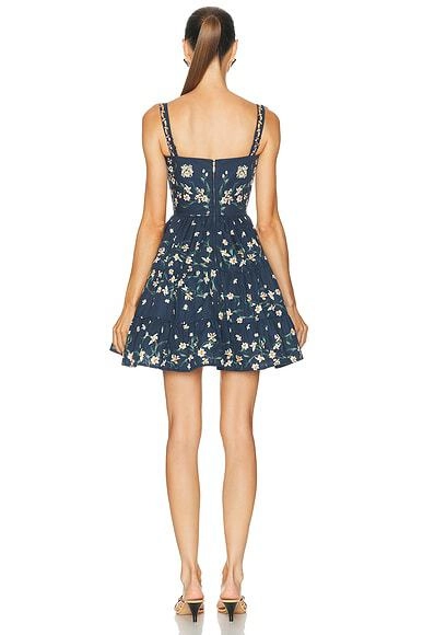 Agua Bendita Lima Mini Dress - Multicolor