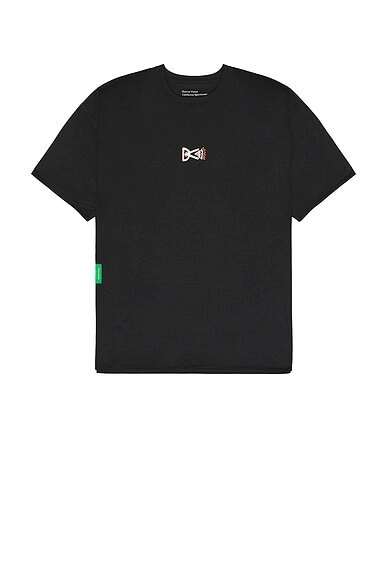 DISTRICT VISION Boxy Training Tee - Blcak