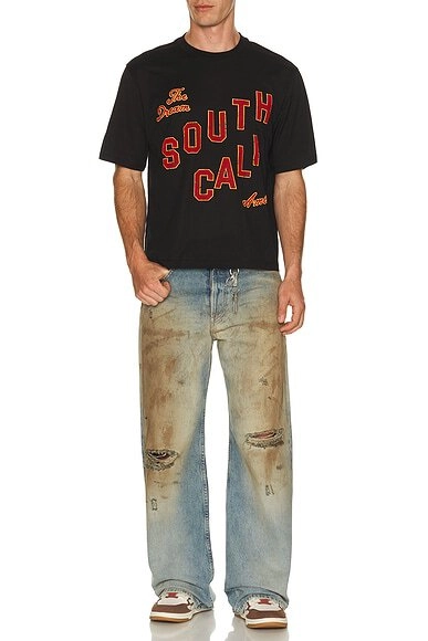 Amiri South Cali Flock Crop Tee