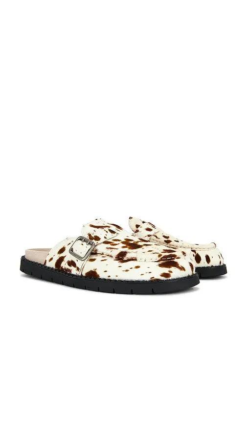 DUKE + DEXTER Winston Cow Mule - Brown