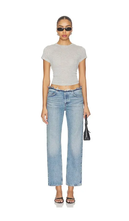 AGOLDE Adine Shrunken Tee