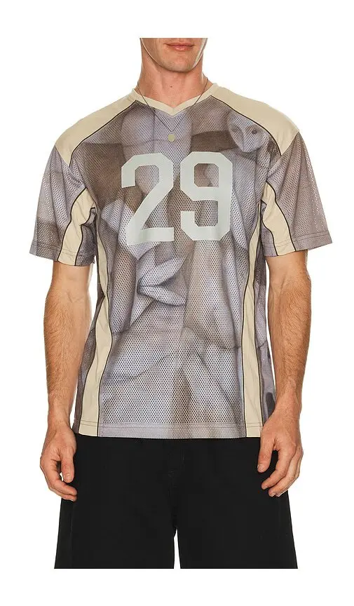 PAS UNE MARQUE Mesh Tee In . Also
