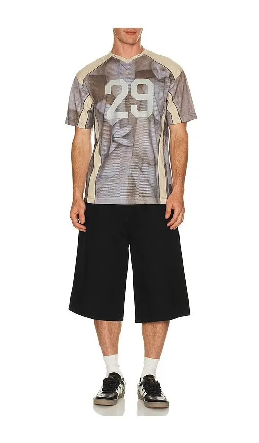 PAS UNE MARQUE Mesh Tee In . Also