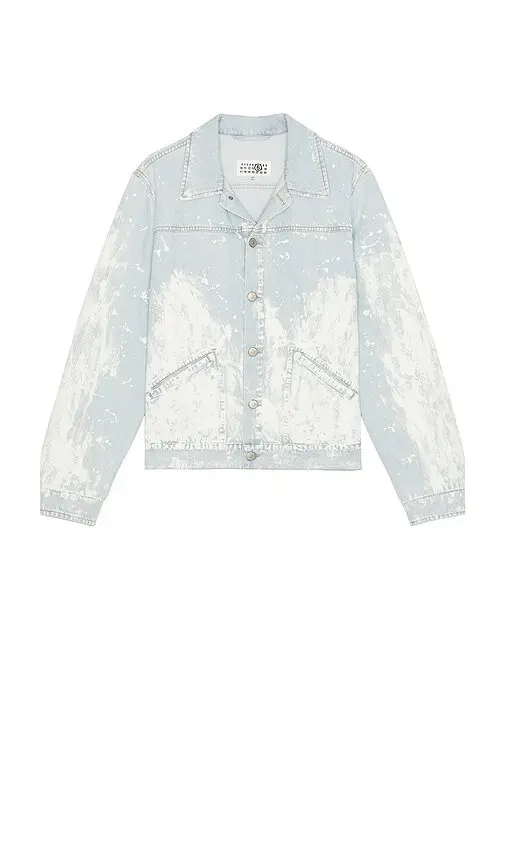 MAISON MARGIELA Denim Sportsjacket - Blue