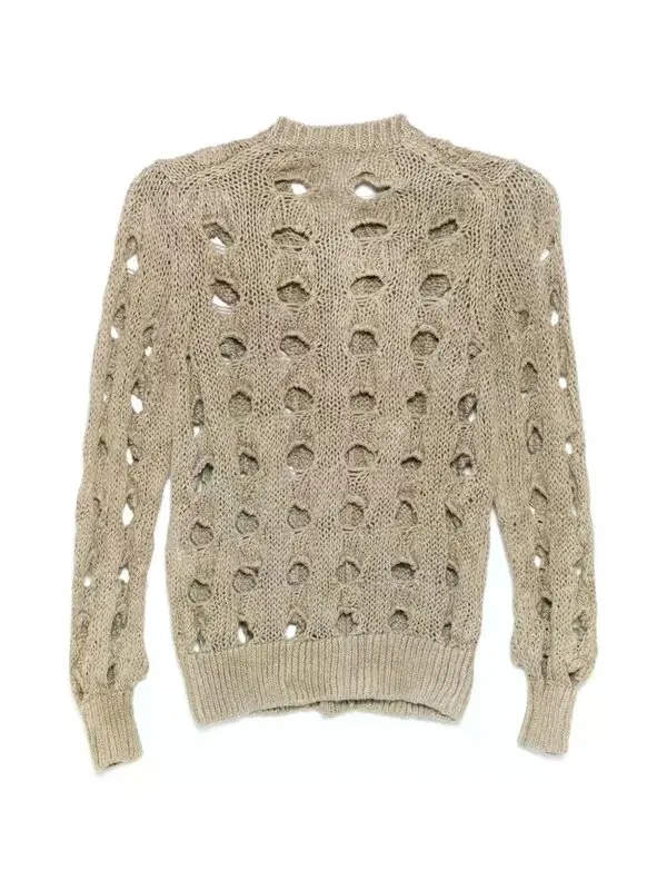 Comme Des Garçons Cut-out Cardigan