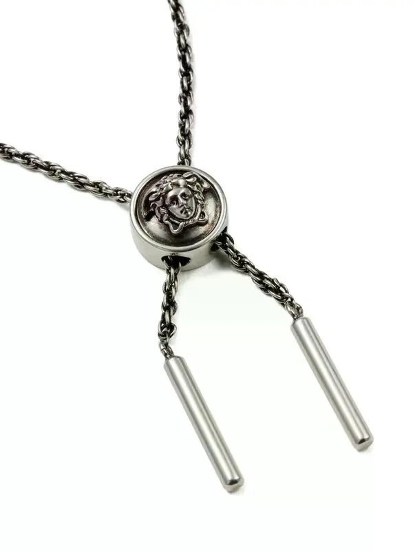 Versace Sea Frames Mother-of-pearl Pendant Necklace