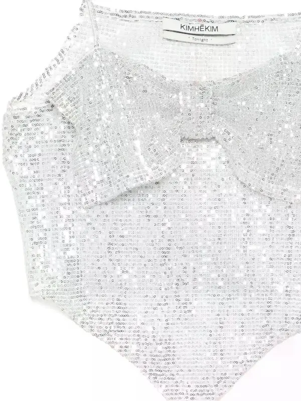 KIMHEKIM Monroe Sequin Embellished Top