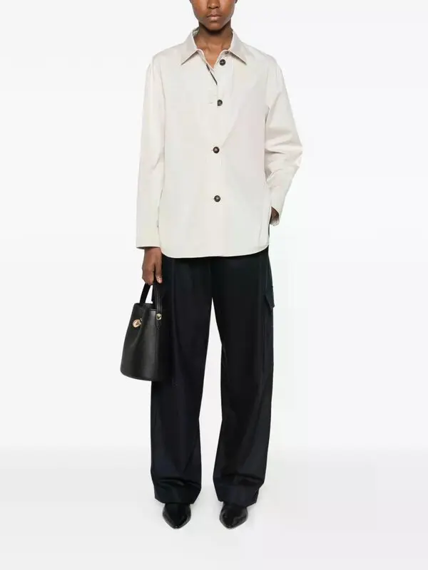 Max Mara Belli Long-sleeve Shirt - Neutrals